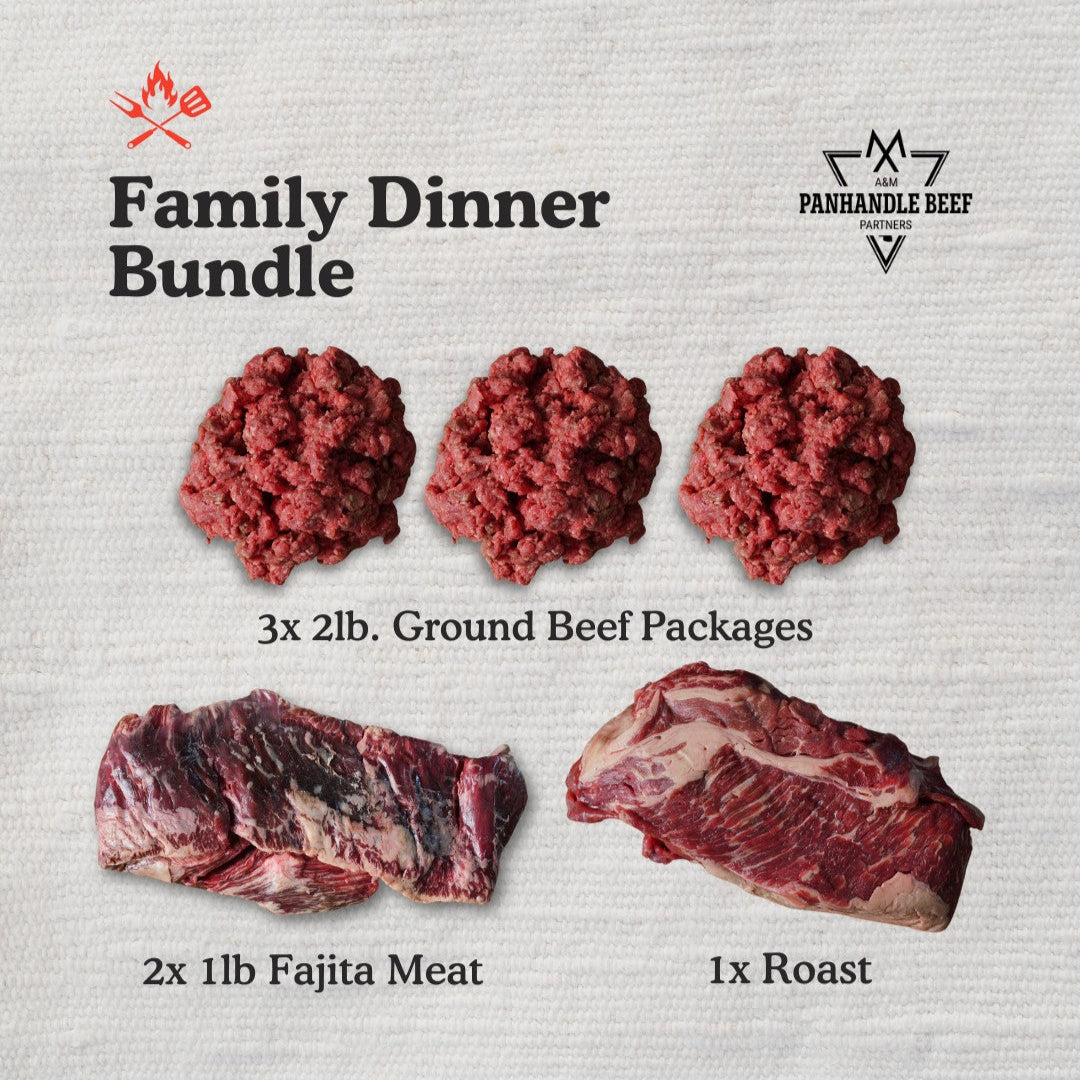 Family Dinner Bundle – A&M Panhandle Beef